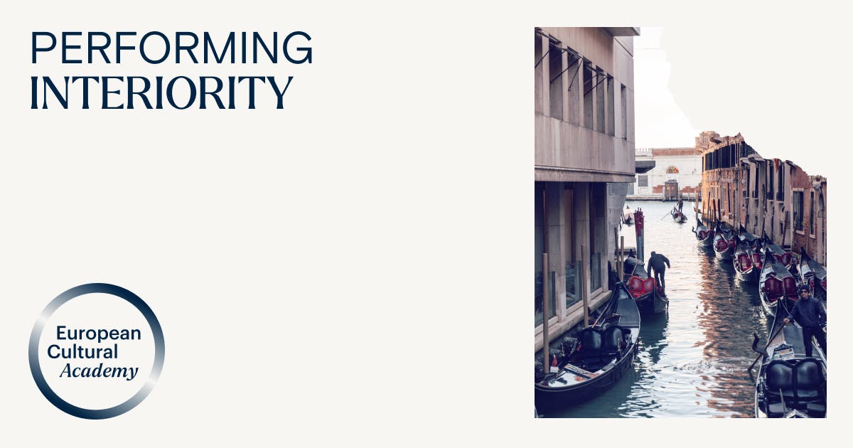 Performing interiority | ECA