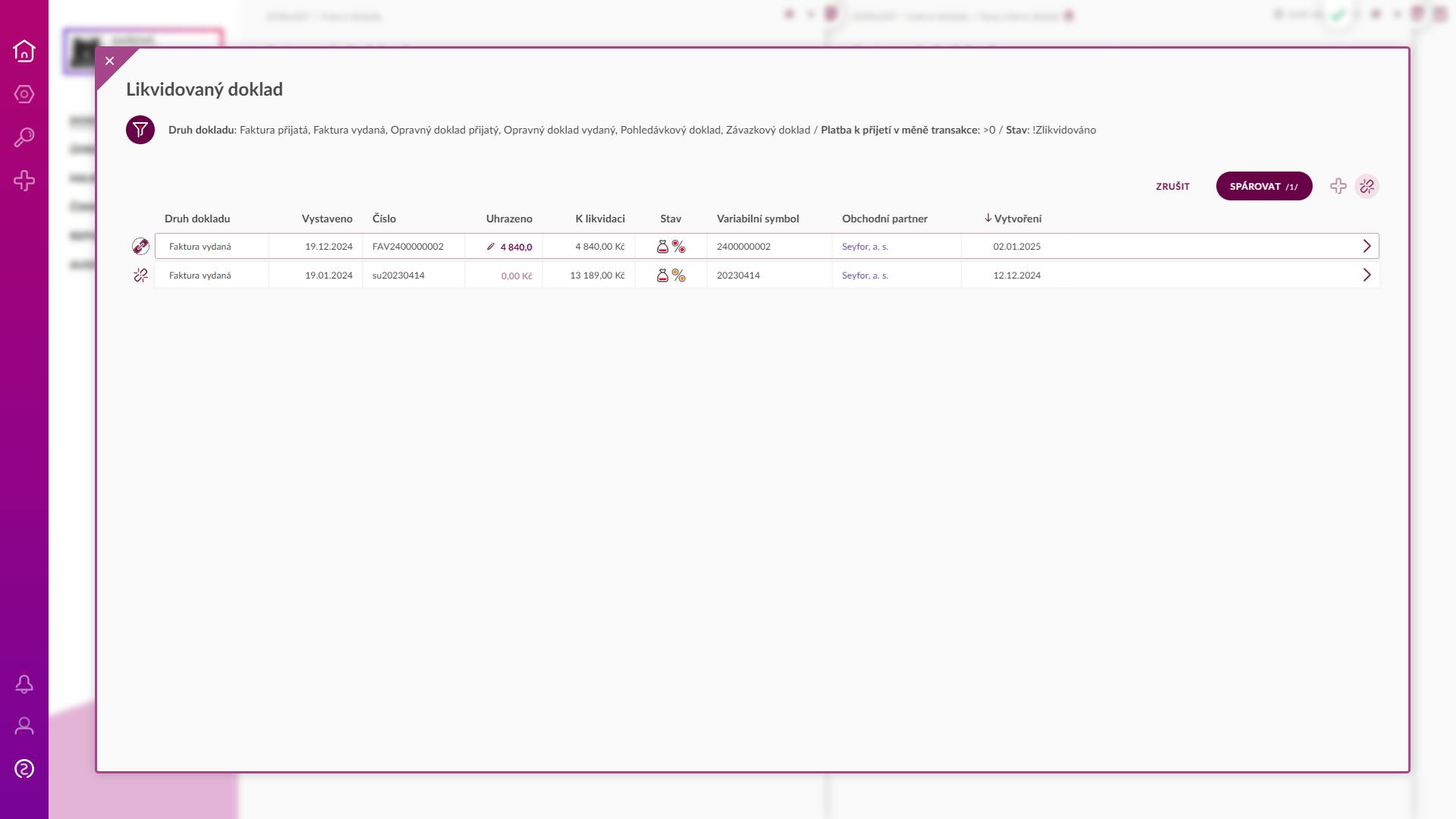 Evala - Jak na úhrady pomocí interních dokladů v daňové evidenci?