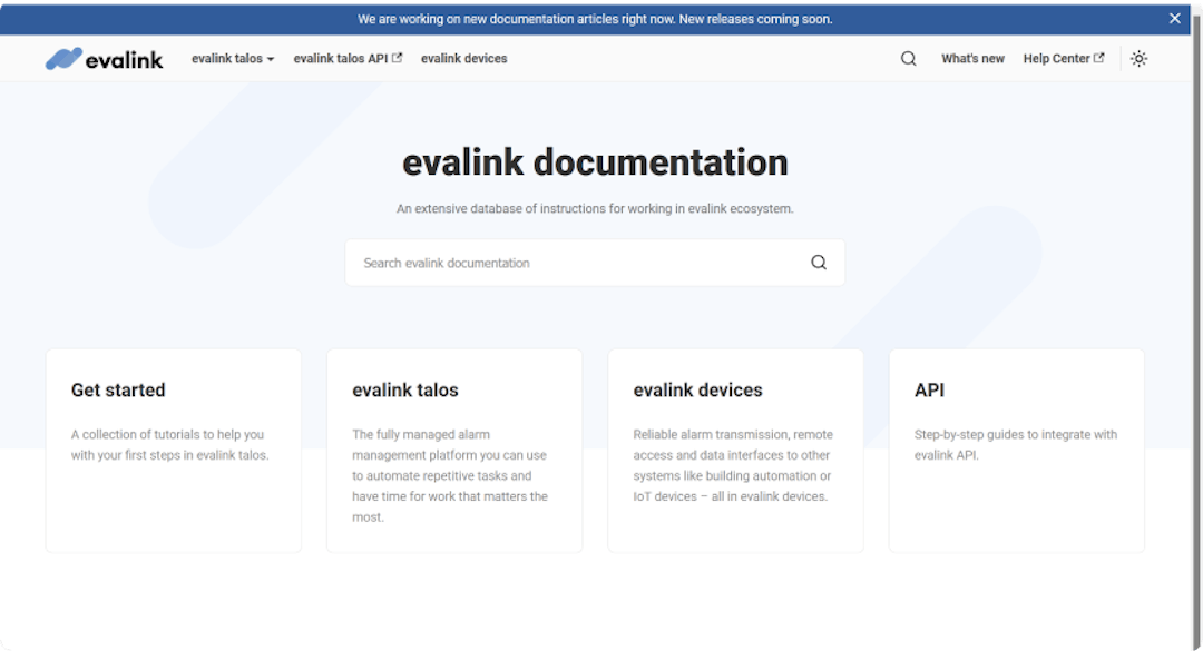 Introducing the evalink Documentation Hub – Your gateway to empowered learning