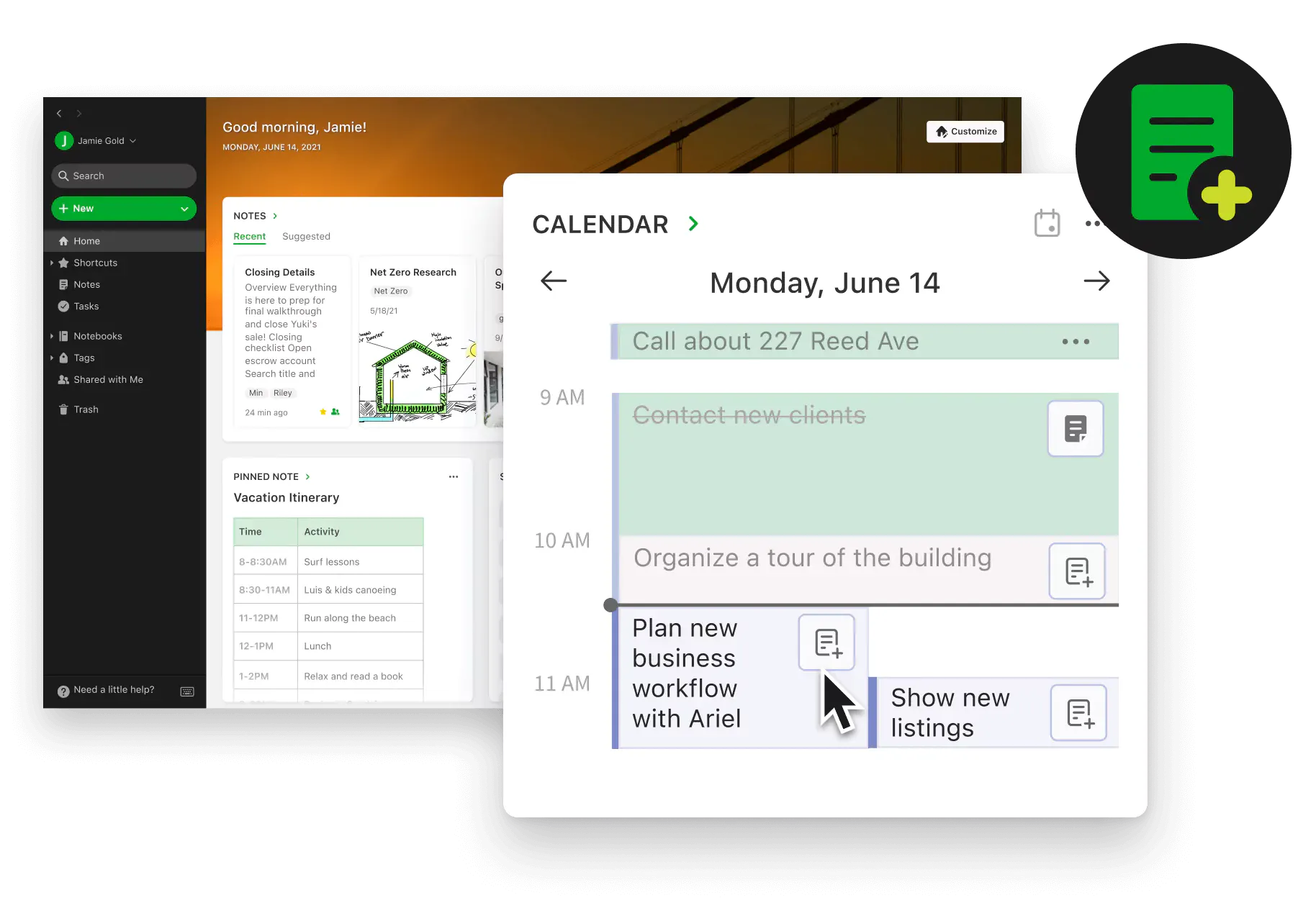 Google Calendar Integration Link Notes To Events And People Google Calendar Integration Link Notes To Events And People