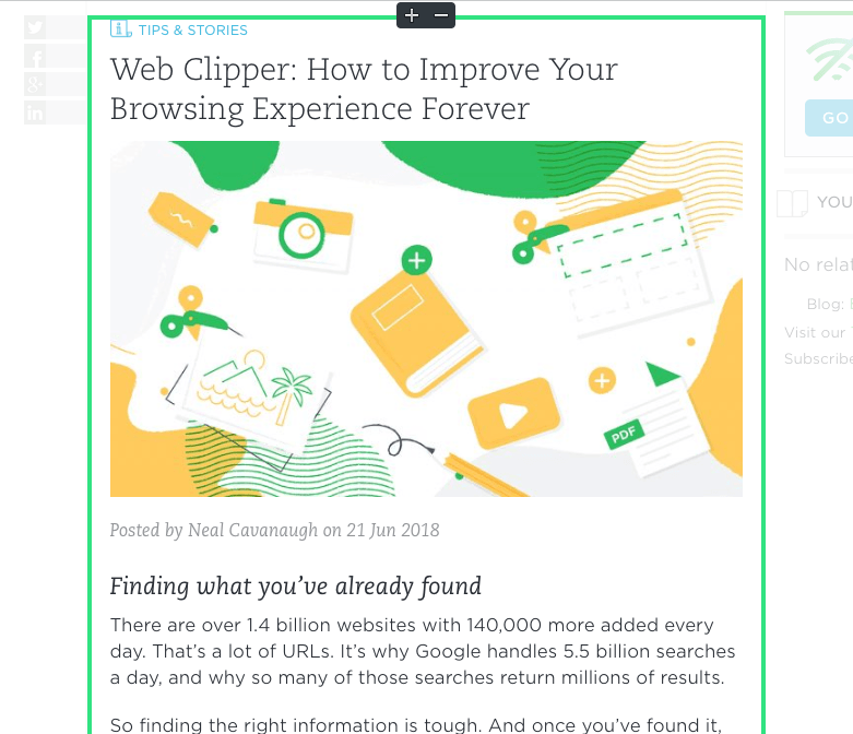Web Clipper: How to Improve Your Browsing Experience Forever