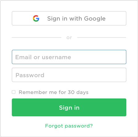 Sign in with Google—It’s Faster
