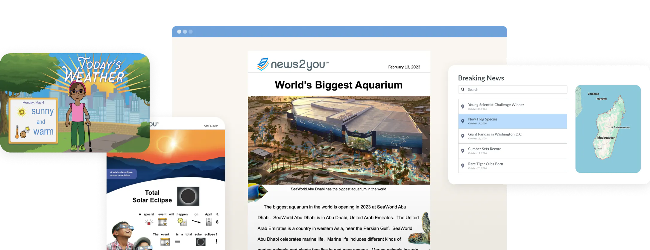 News2you: Informational text current events newspaper | Everway