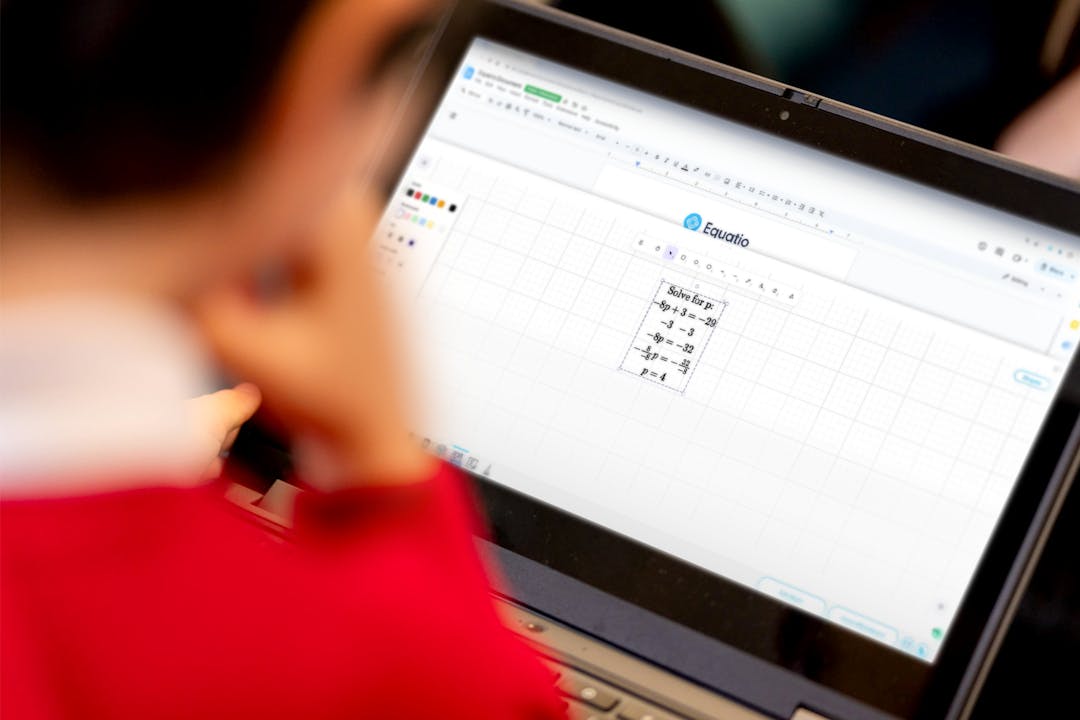 Equatio: The equation editor for accessible maths | Everway
