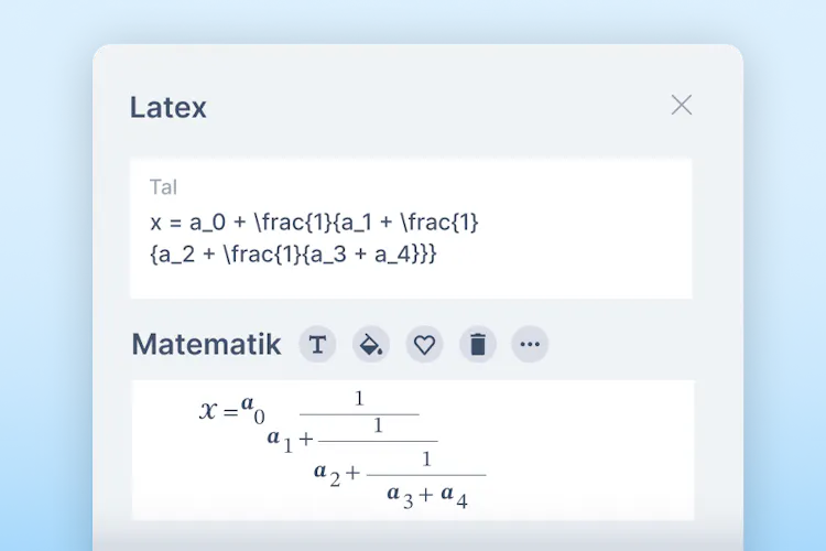 Equatio math tool and equation editor: key features | Everway