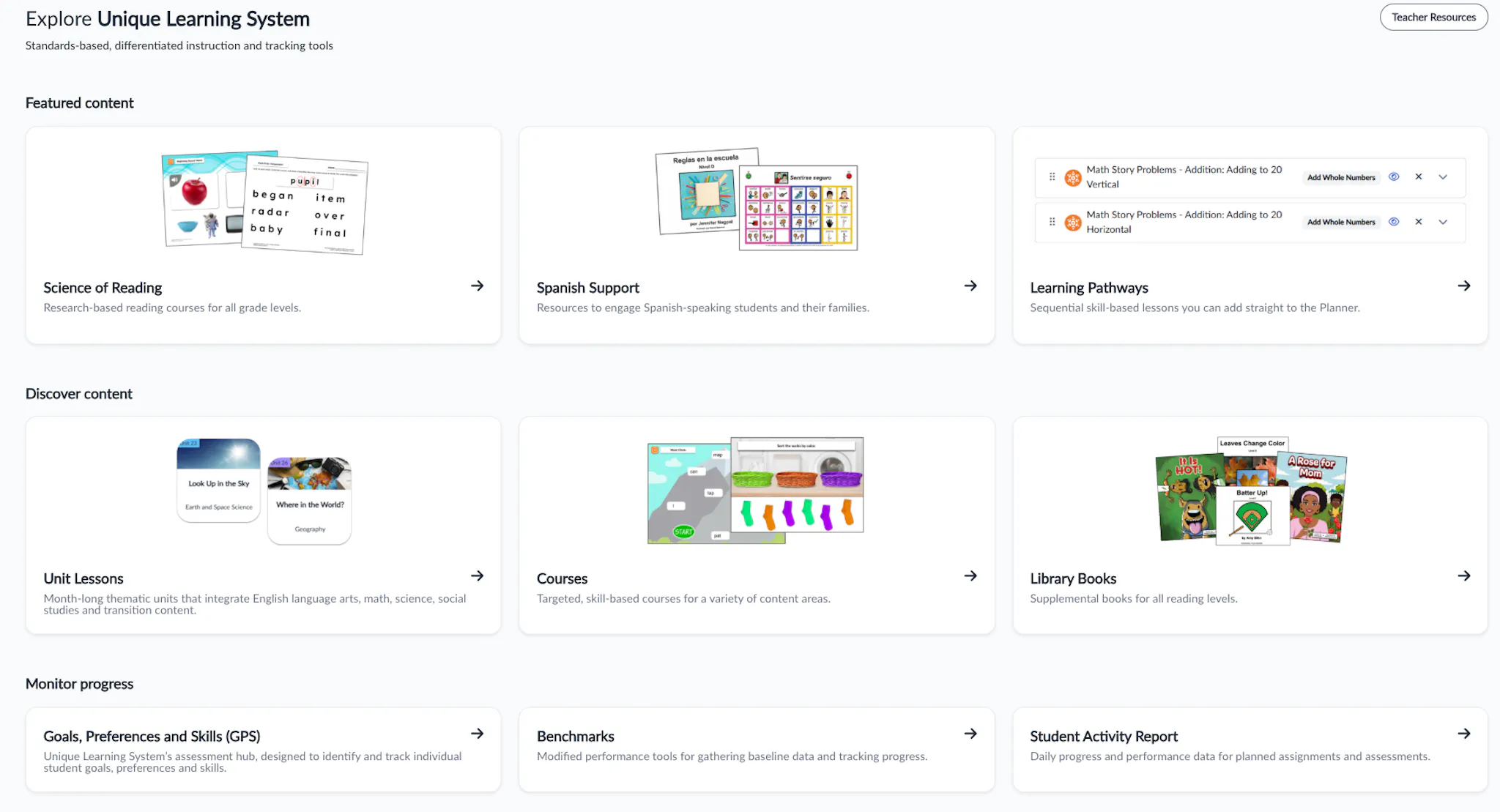 Unique Learning System: ULS Product News | Everway