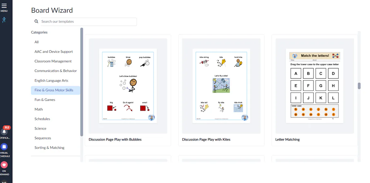 SymbolStix Prime Adds 340+ Ready-made Board Wizard Templates | Everway