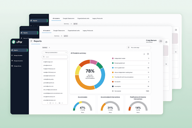 uPar: Reading screener to identify struggling readers | Everway