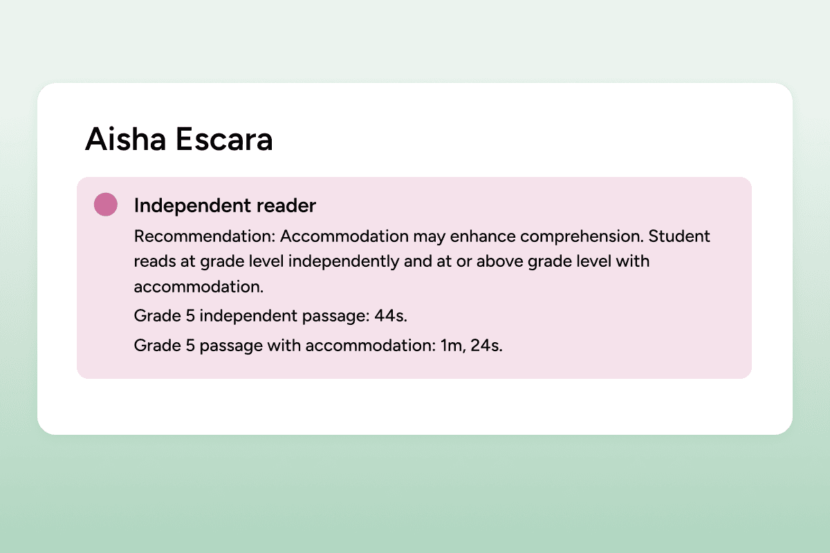 uPar: Reading screener to identify struggling readers | Everway