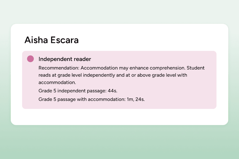 uPar: Reading screener to identify struggling readers | Everway
