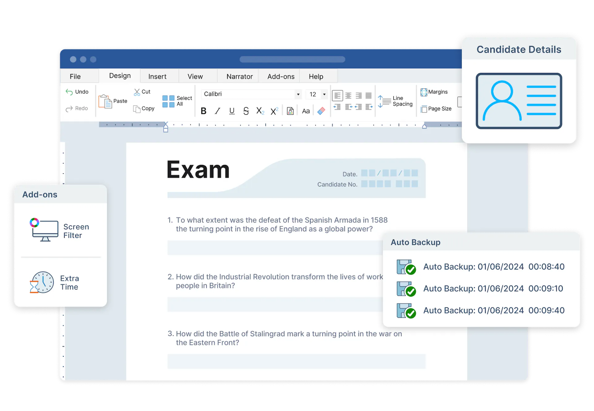 ExamWritePad: Word Processor For Exam Access Arrangements | Everway