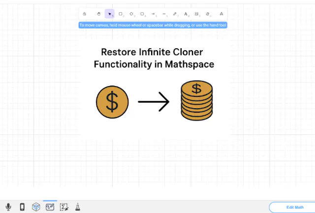 Infinite Cloner Returns To Mathspace In Equatio | Everway