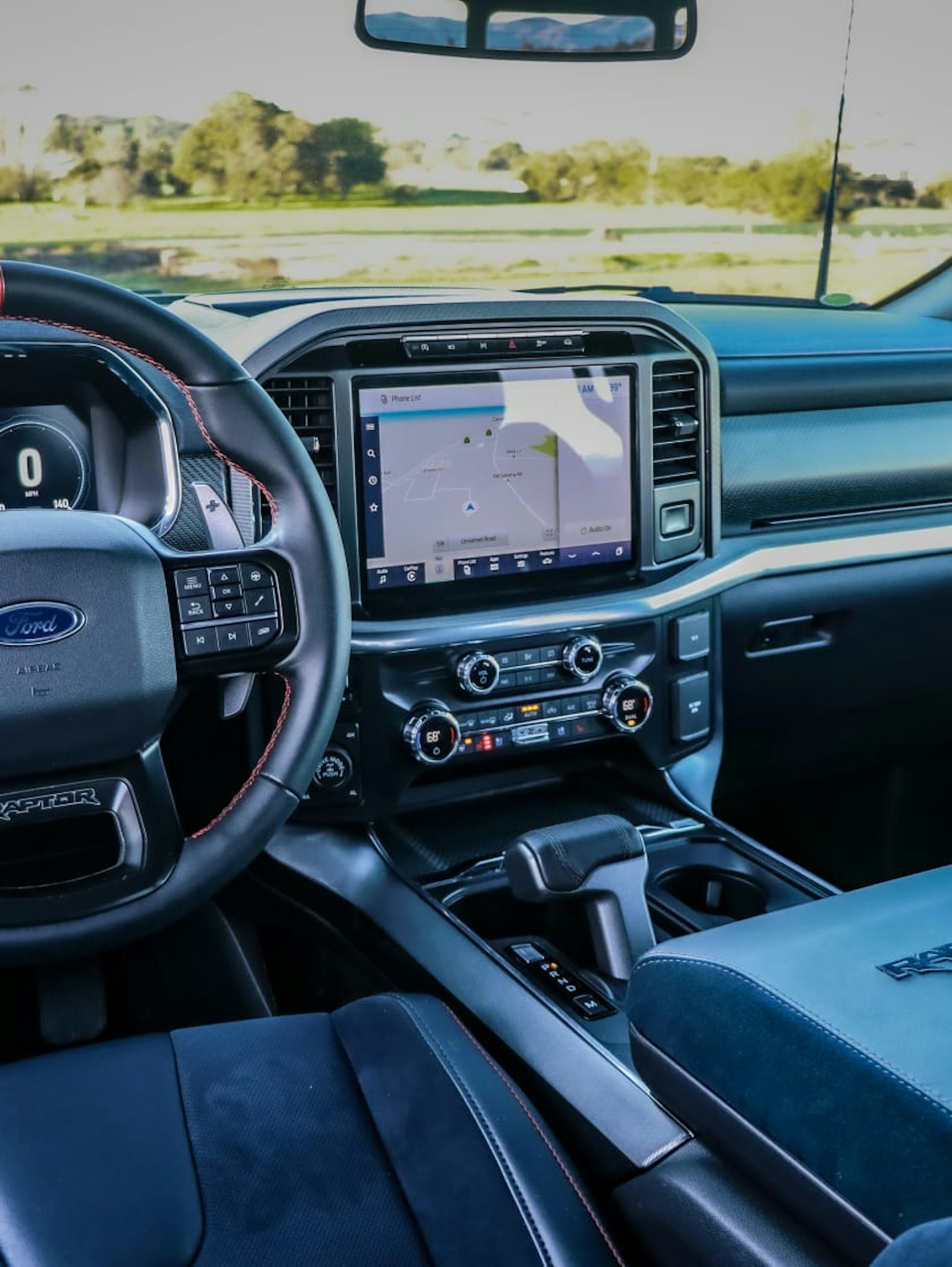 raptor ford interior