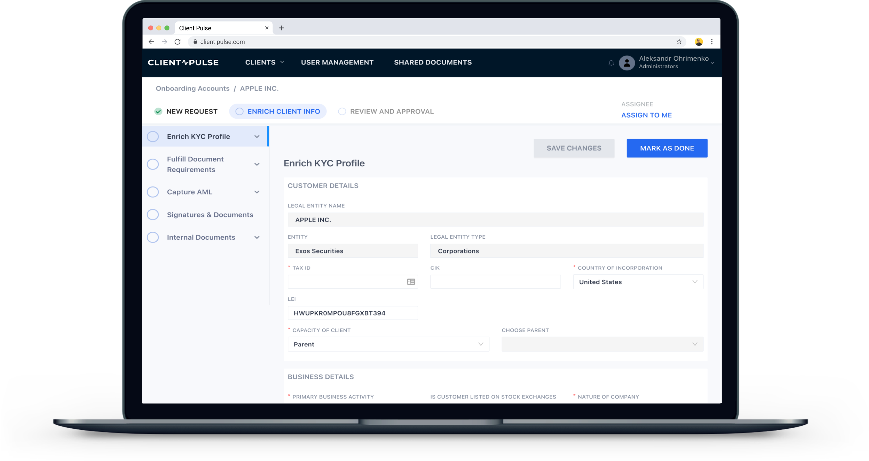 Client Pulse will allow you and your clients to be ready-for-business ...