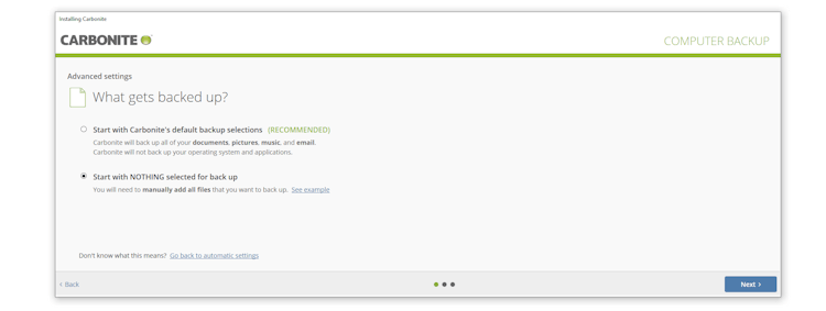 Carbonite Safe - Cloud Backup im Test | EXPERTE.de