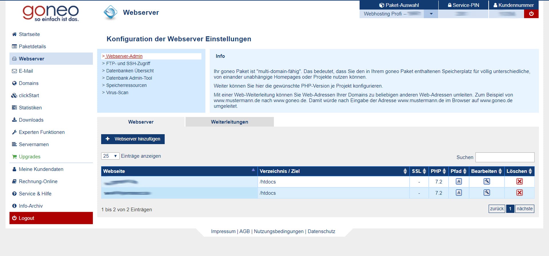goneo Webhosting Test 2023: Eine gute Webspace-Wahl? | EXPERTE.de