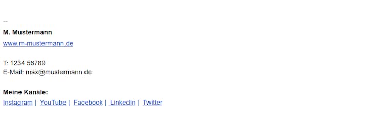 E-Mail-Signatur: So erstellen Sie eine professionelle Signatur | EXPERTE.de