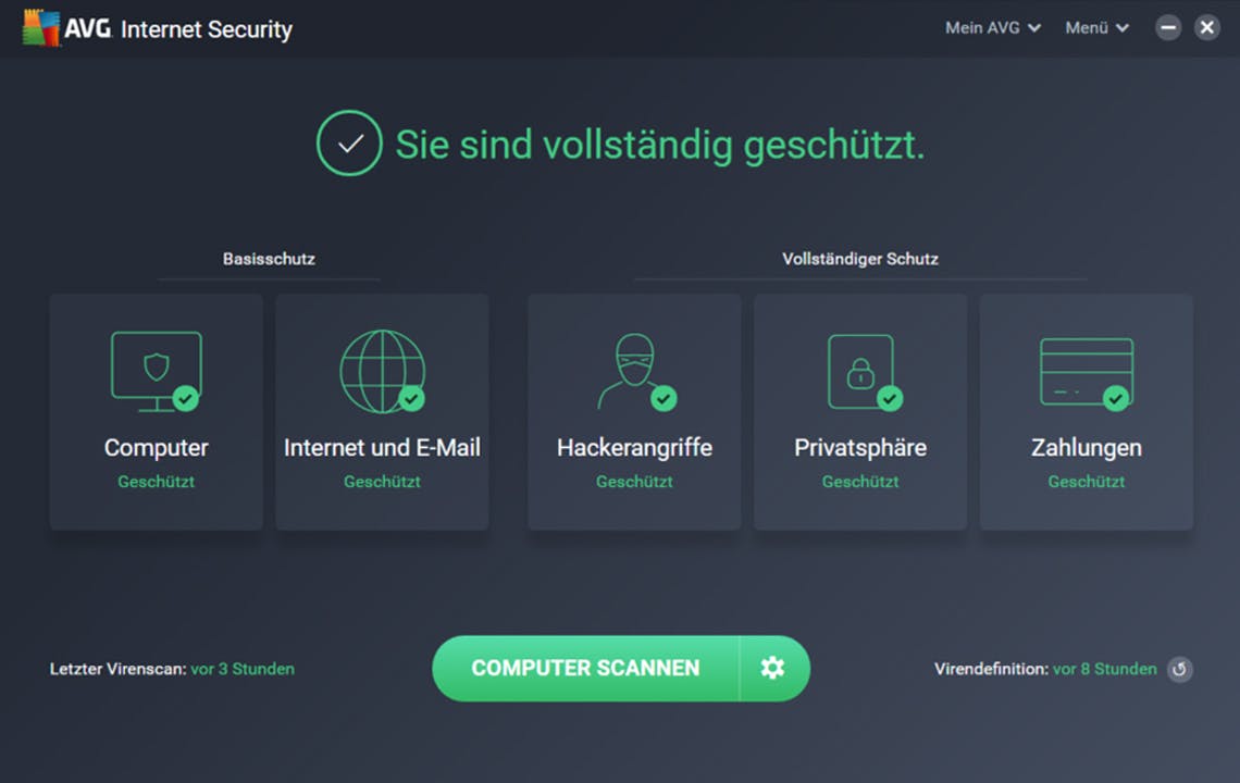 AVG Antivirus Test 2021 - Erfrischend einfach? | EXPERTE.de