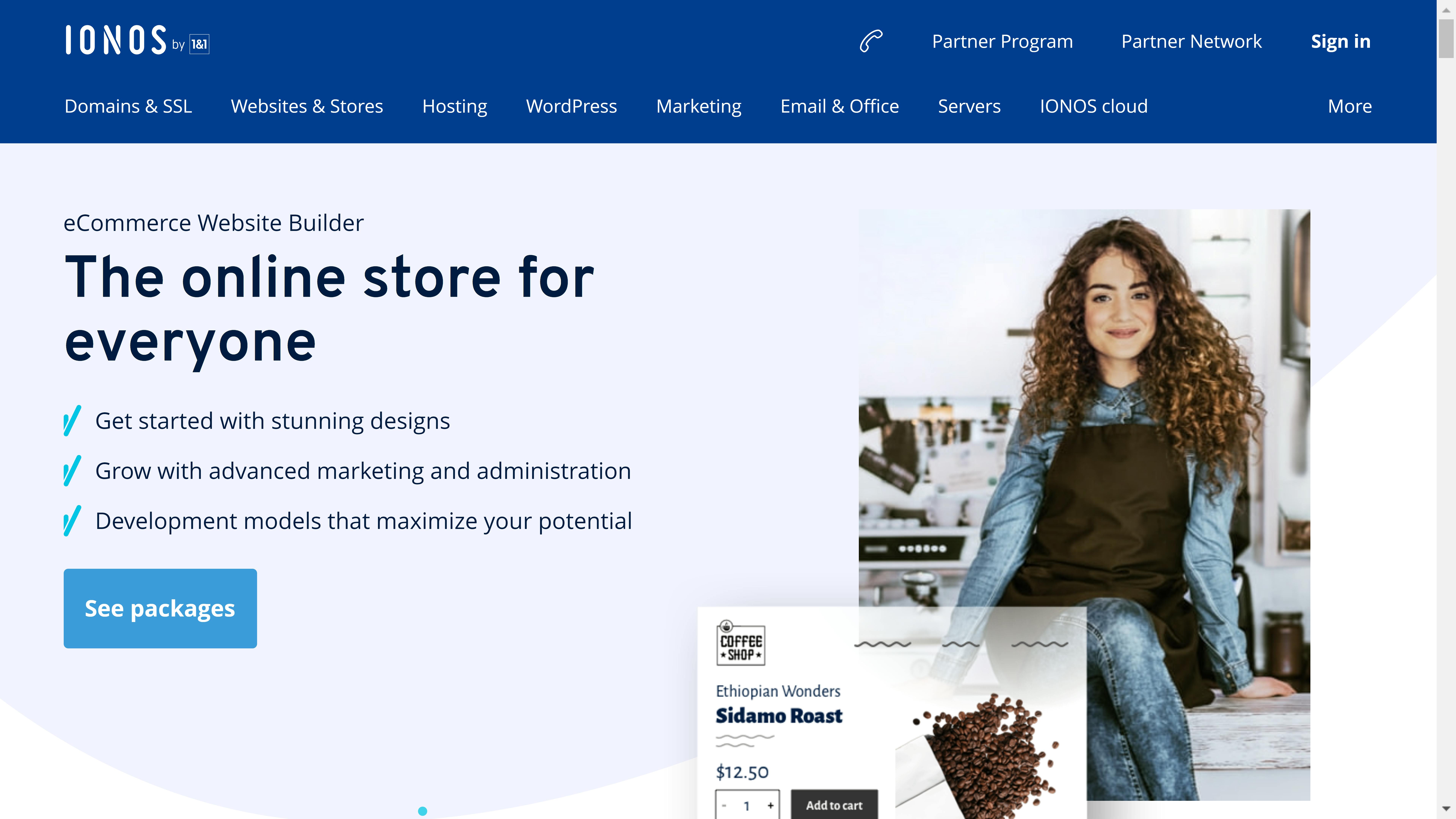 IONOS Shop Recensione 2023: come funziona, prezzi opinioni | DIGITALE.co
