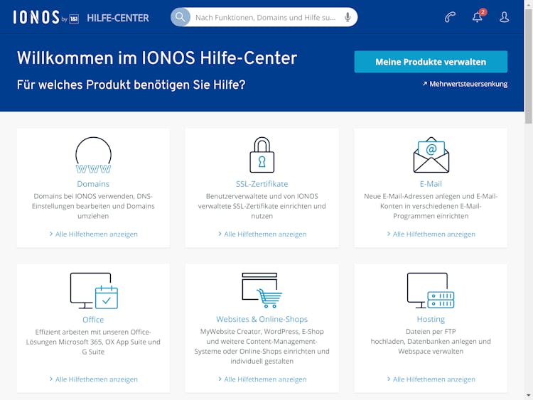 1&1 IONOS Online-Shop im Test | EXPERTE.de