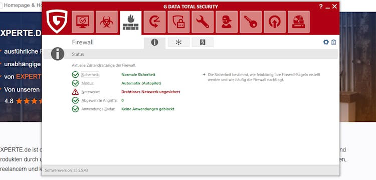 G Data Antivirus Software im Test 2021 | EXPERTE.de