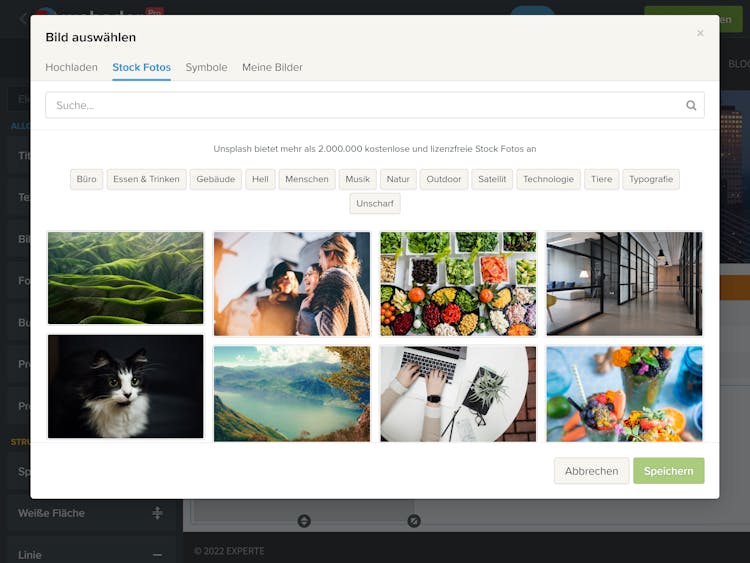 Webador Homepage-Baukästen im Test: Eine gute Wahl 2022? | EXPERTE.de