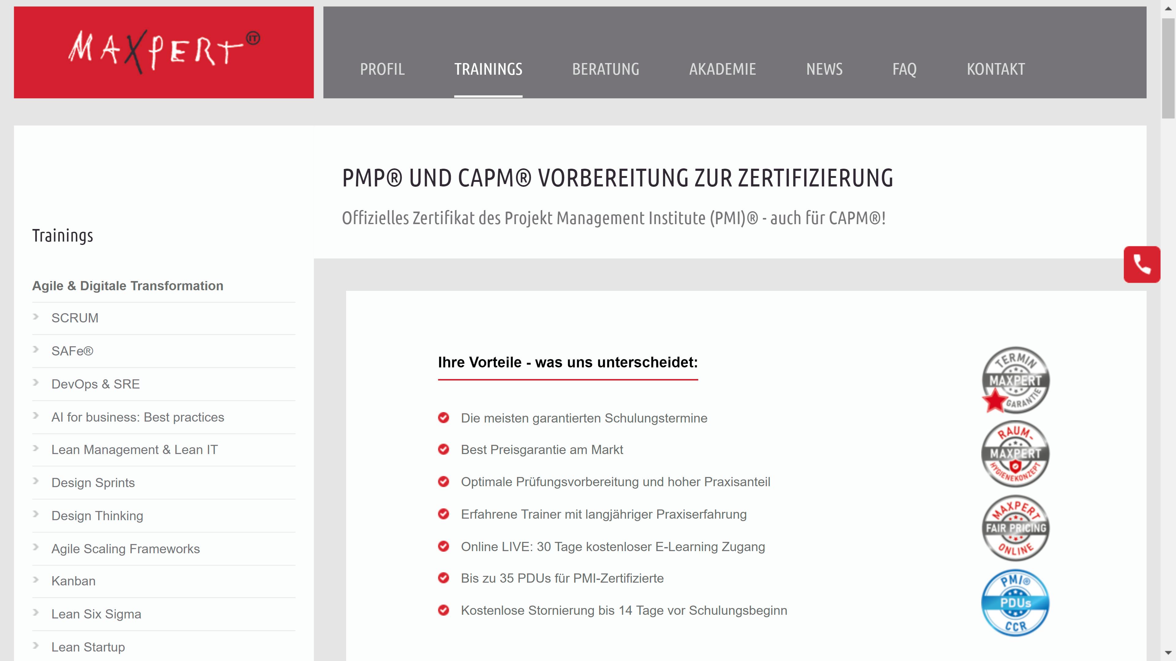 PMP Zertifizierung: Voraussetzungen, Prüfungsvorbereitung und Alternativen | EXPERTE.de