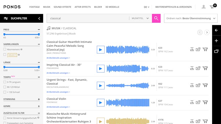 Pond5 - Stockfotos & Videos im Test 2022 | EXPERTE.de
