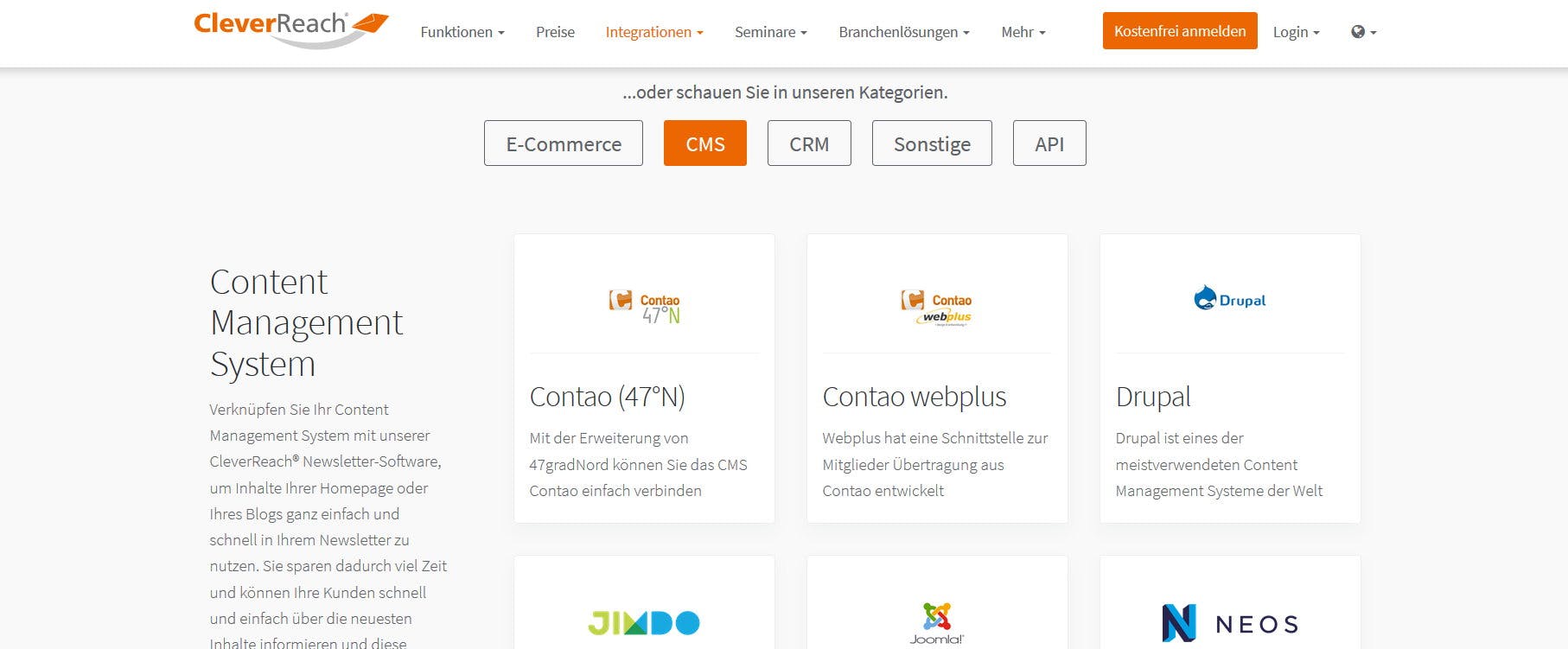 CleverReach: E-Mail Marketing-Software Test | EXPERTE.de