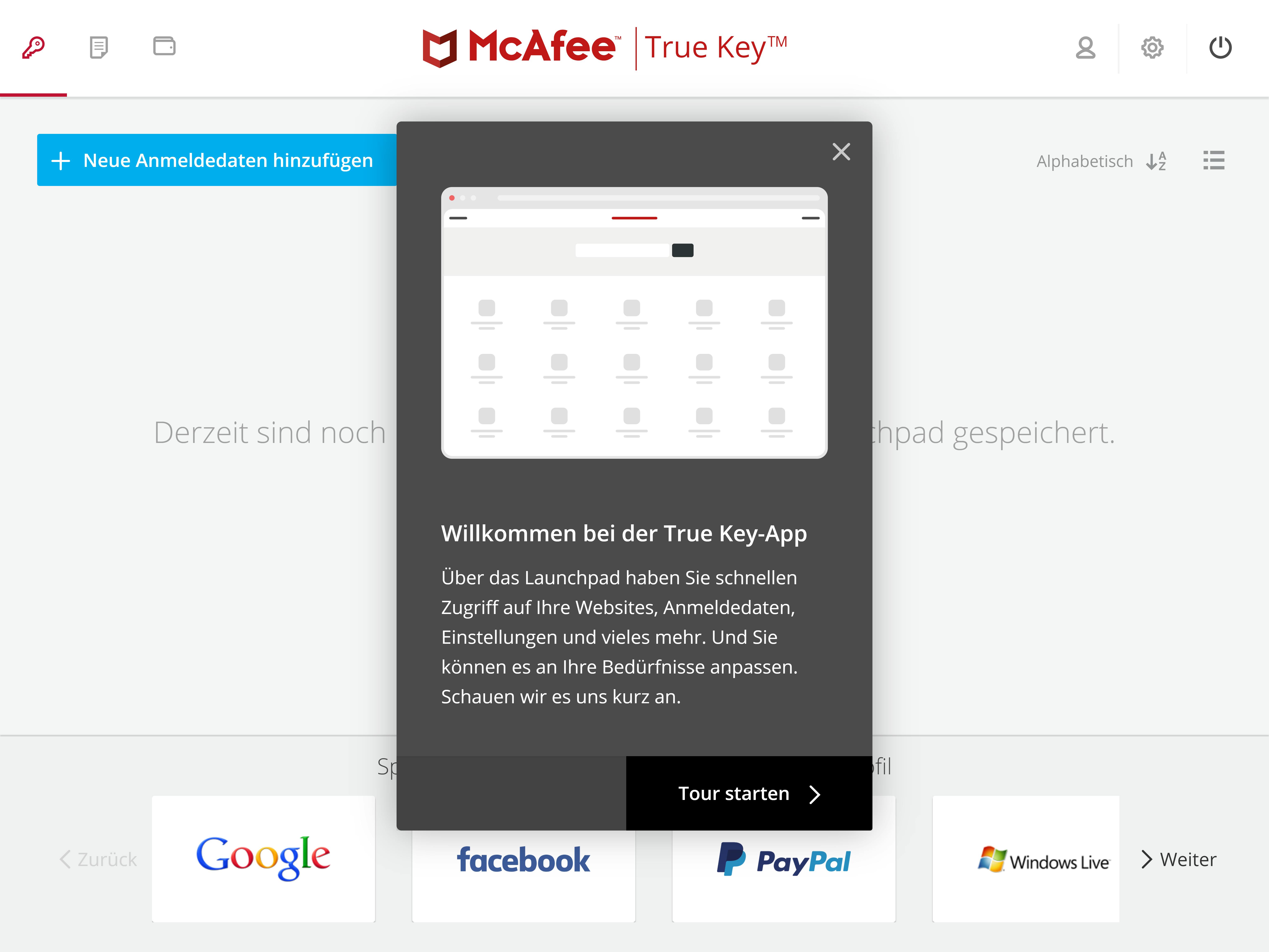 McAfee True Key Test: Wie gut schützt es? | EXPERTE.de