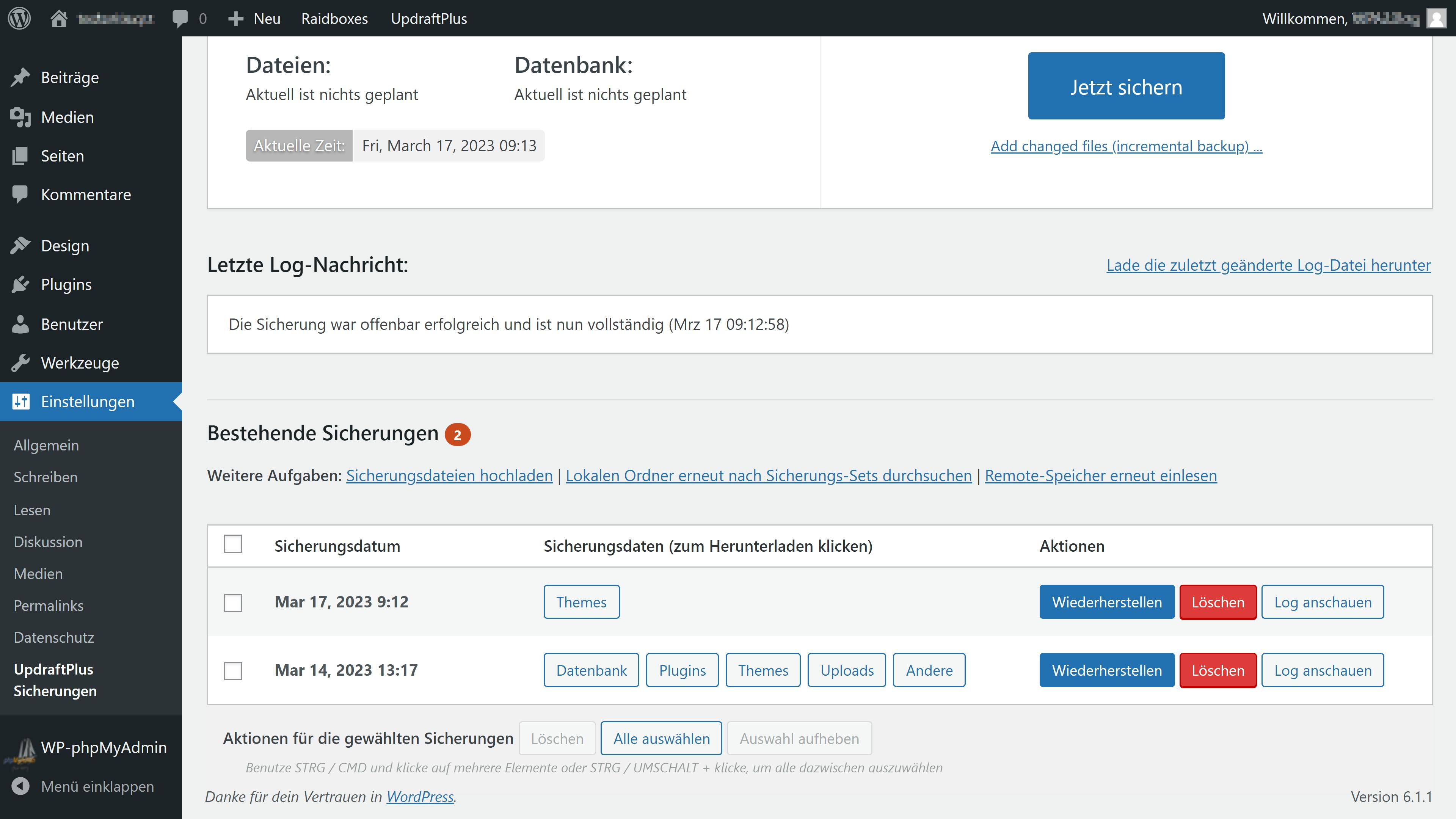 WordPress-Backup erstellen: 5 einfache Methoden | EXPERTE.de