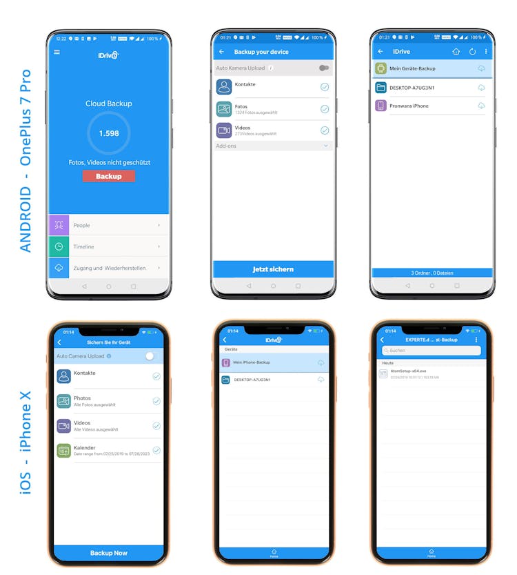 IDrive Cloud Backup im Test 2021 | EXPERTE.de