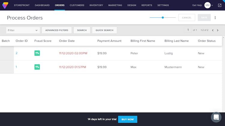 Volusion - Online-Shop Software im Test | EXPERTE.de