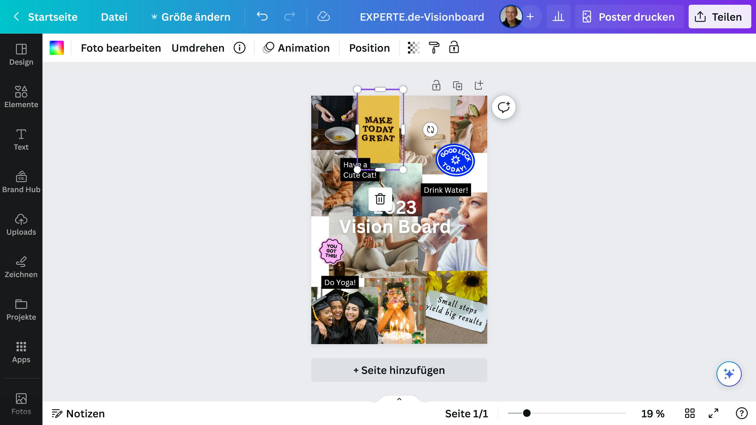 Visionboard (kostenlos) erstellen: In 4 Schritten zum eigenen ...