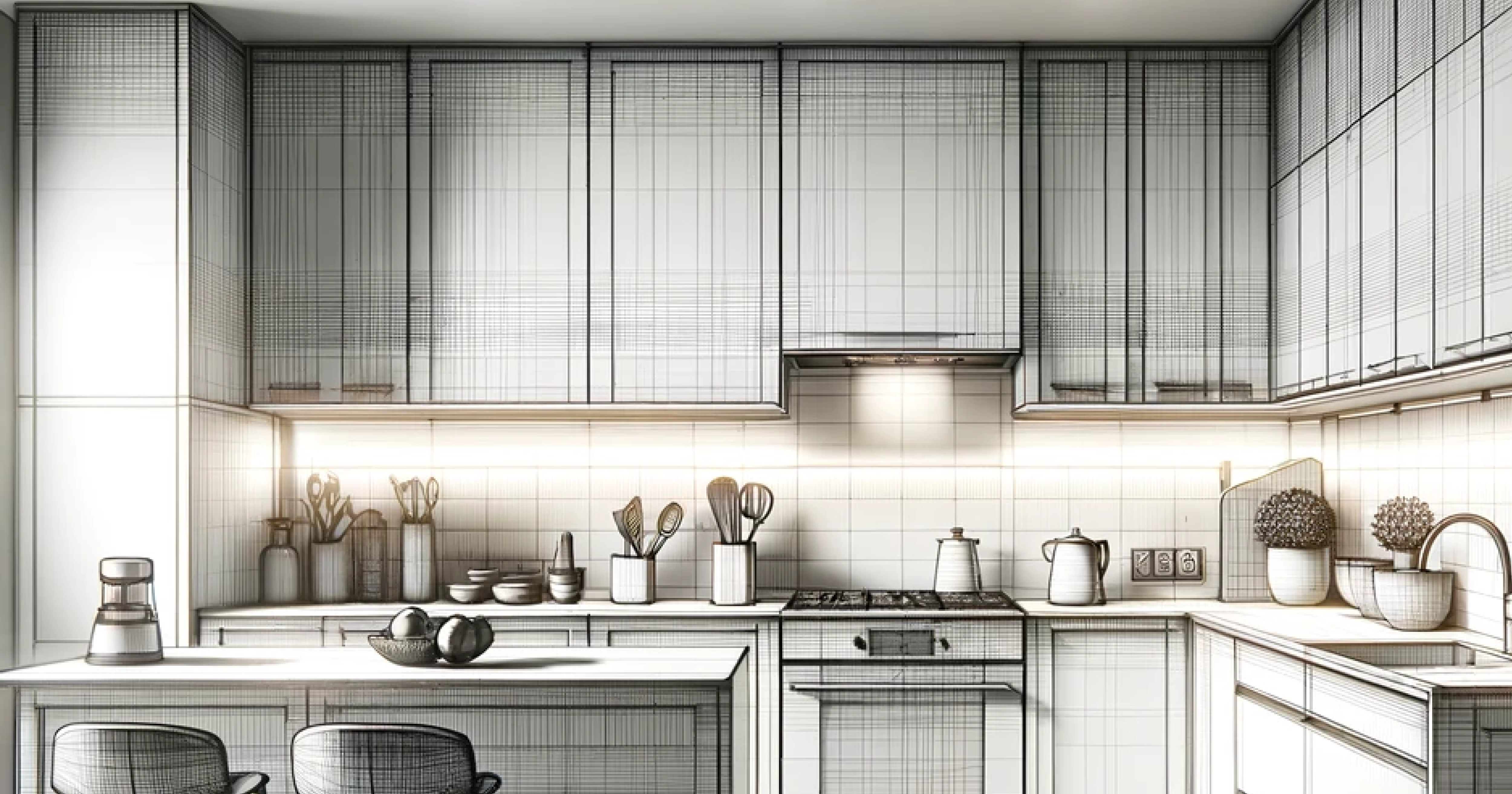 How to Hide Under Cabinet Lighting Wires Easily