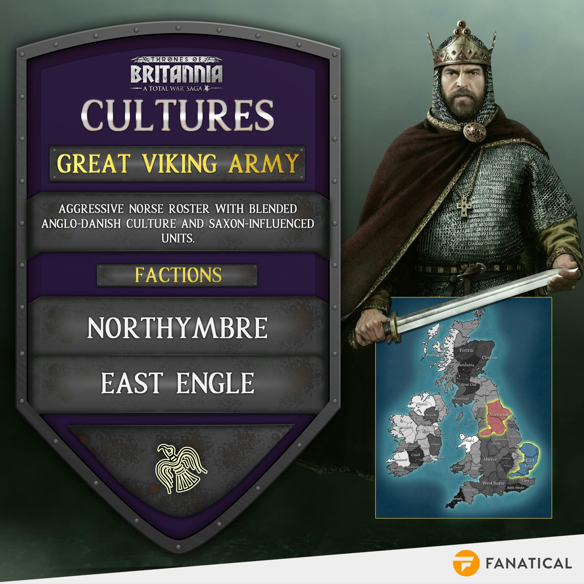 Total War Saga: Thrones of Britannia – Meet the factions | Fanatical Blog