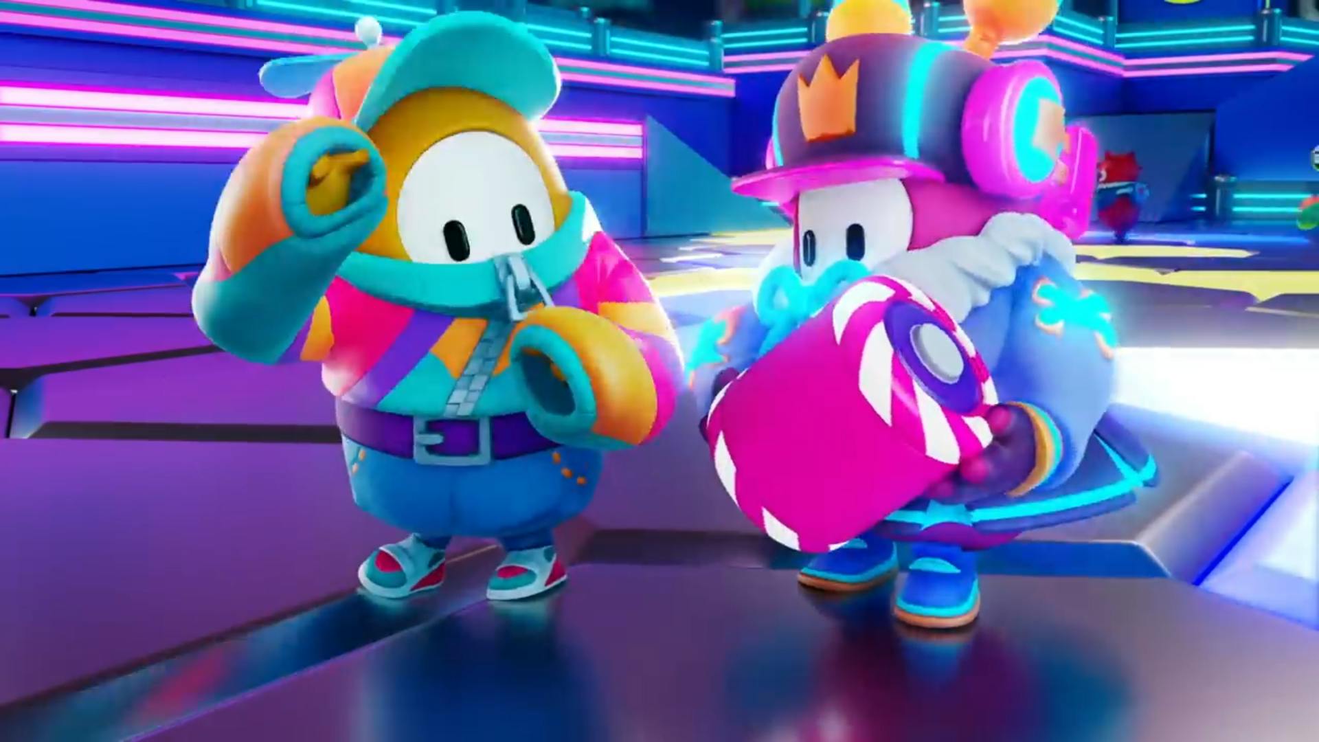 Futuristic Fall Guys Season 4 trailer teases Among Us crossover ...