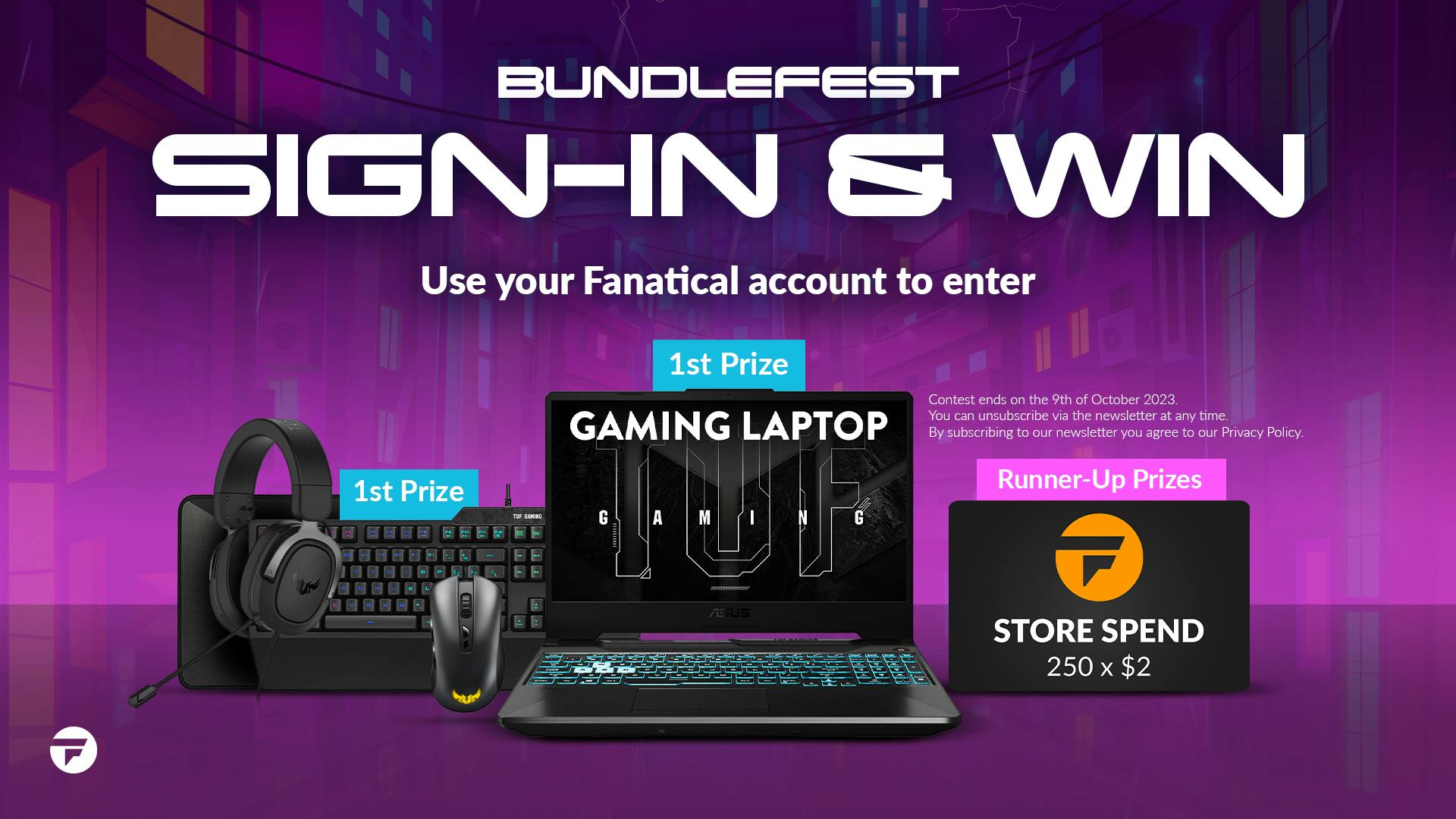 How to Sign Up for the Sign-in to Win Competition | Fanatical Blog