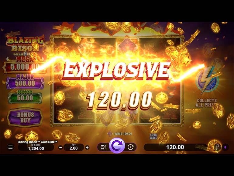 Blazing Bison Gold Blitz | Play Slot Games Online at FanDuel Casino