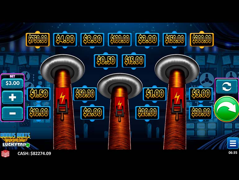 Bonus Bolts High Voltage LuckyTap | Play Slot Games Online at FanDuel ...
