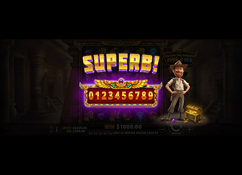 Escape the Pyramid - Fire & Ice | Play Slot Games Online at FanDuel Casino