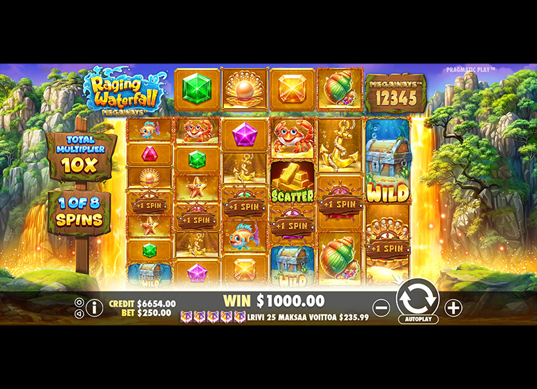 Raging Waterfall Megaways | Play Slot Games Online at FanDuel Casino