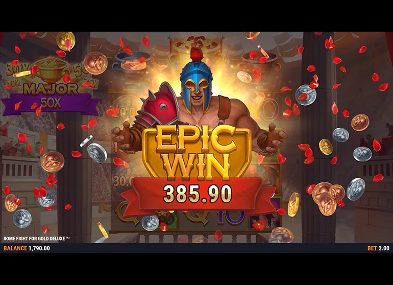 Rome Fight For Gold Deluxe | Play Slot Games Online at FanDuel Casino