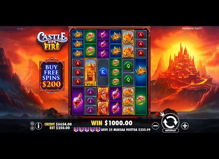 Castle of Fire | Play Slot Games Online at FanDuel Casino