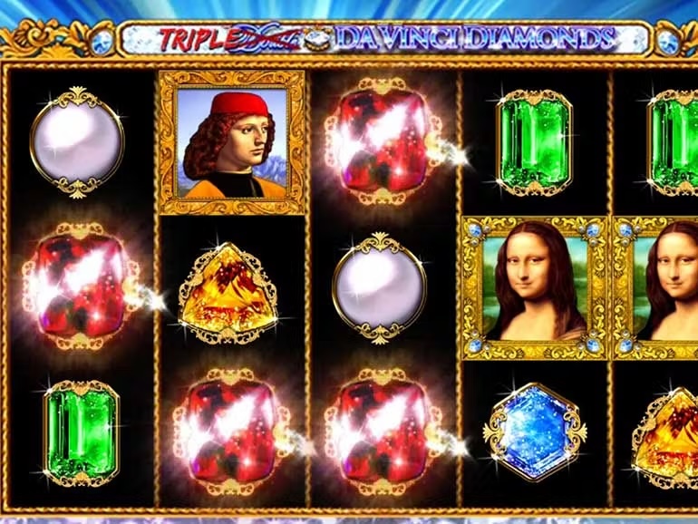 Triple Double Da Vinci Diamonds | Play Slot Games Online at FanDuel Casino