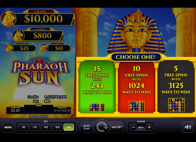 Pharaoh Sun | Play Slot Games Online at FanDuel Casino