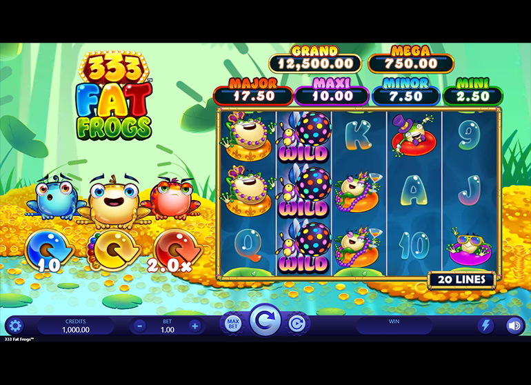333 Fat Frogs | Play Slot Games Online at FanDuel Casino
