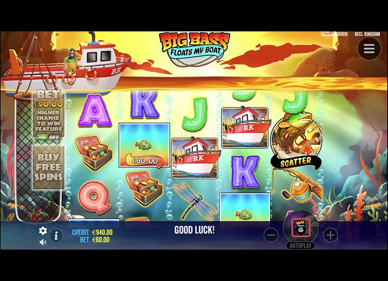 Big Bass Floats My Boat | Play Slot Games Online at FanDuel Casino
