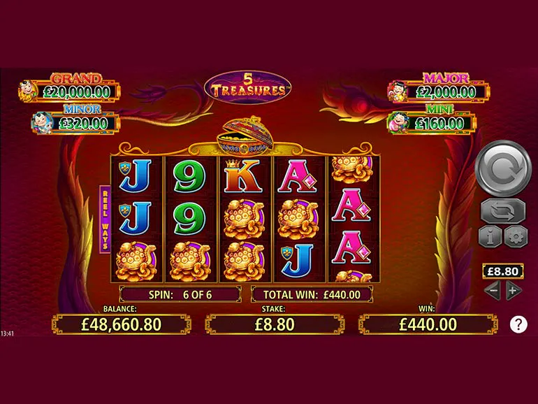 5 Treasures | Play Slots Games Online at FanDuel Casino
