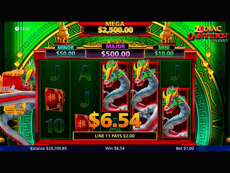 Zodiac Lantern Rabbit | Play Slot Games Online at Mohegan Sun Casino